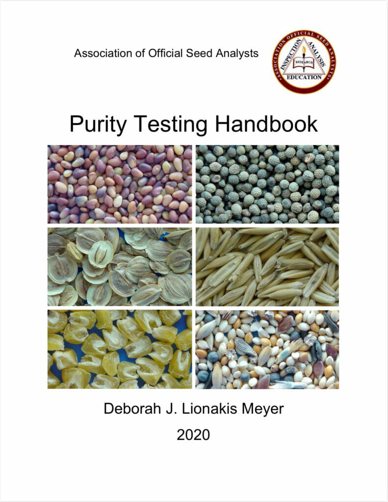 Purity Testing Handbook, 2020 – Analyzeseeds