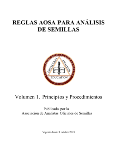 2023 AOSA Spanish Rules Volumen 1. Principios y Procedimientos ...